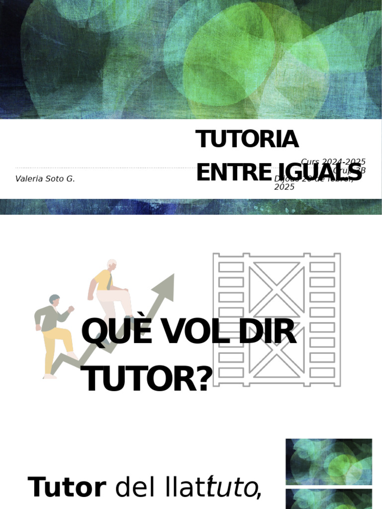 Tutoria Entre Iguals - Tagged | PDF