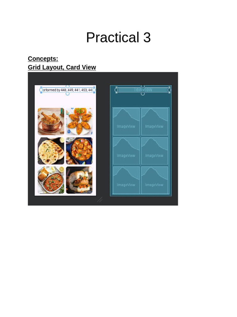 Android Prac 3 | PDF