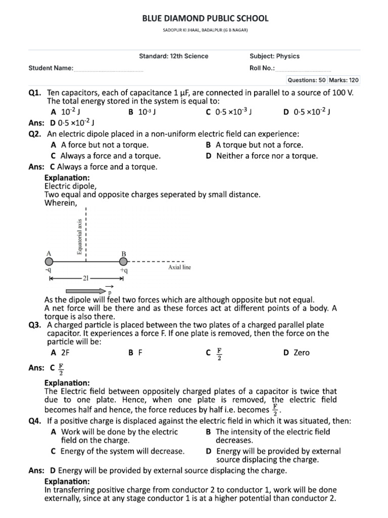 Solution of Worksheet | PDF