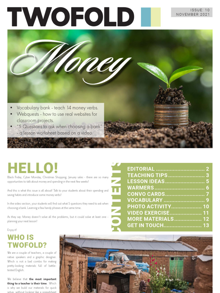 Twofold Magazine Issue 10 Money | PDF | Overdraft