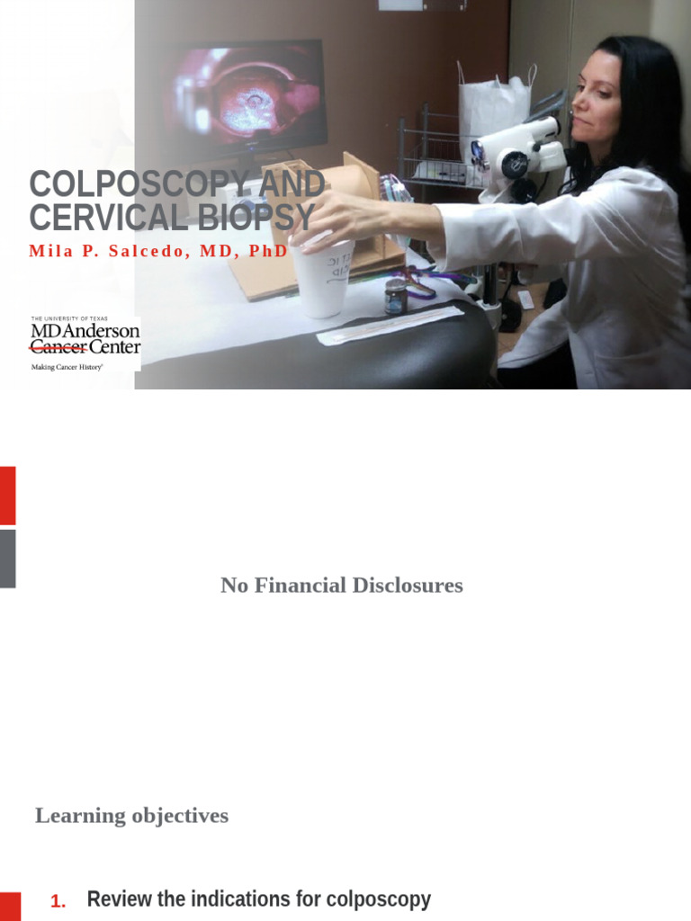 Colposcopy and Cervical Biopsy | PDF | Cervical Cancer | Clinical Medicine