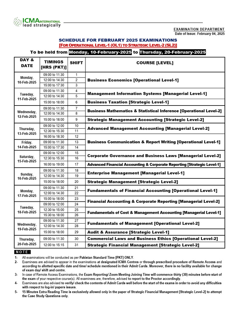 Schedule OL1 To SL2 Feb2025 | PDF | Management Accounting | Business
