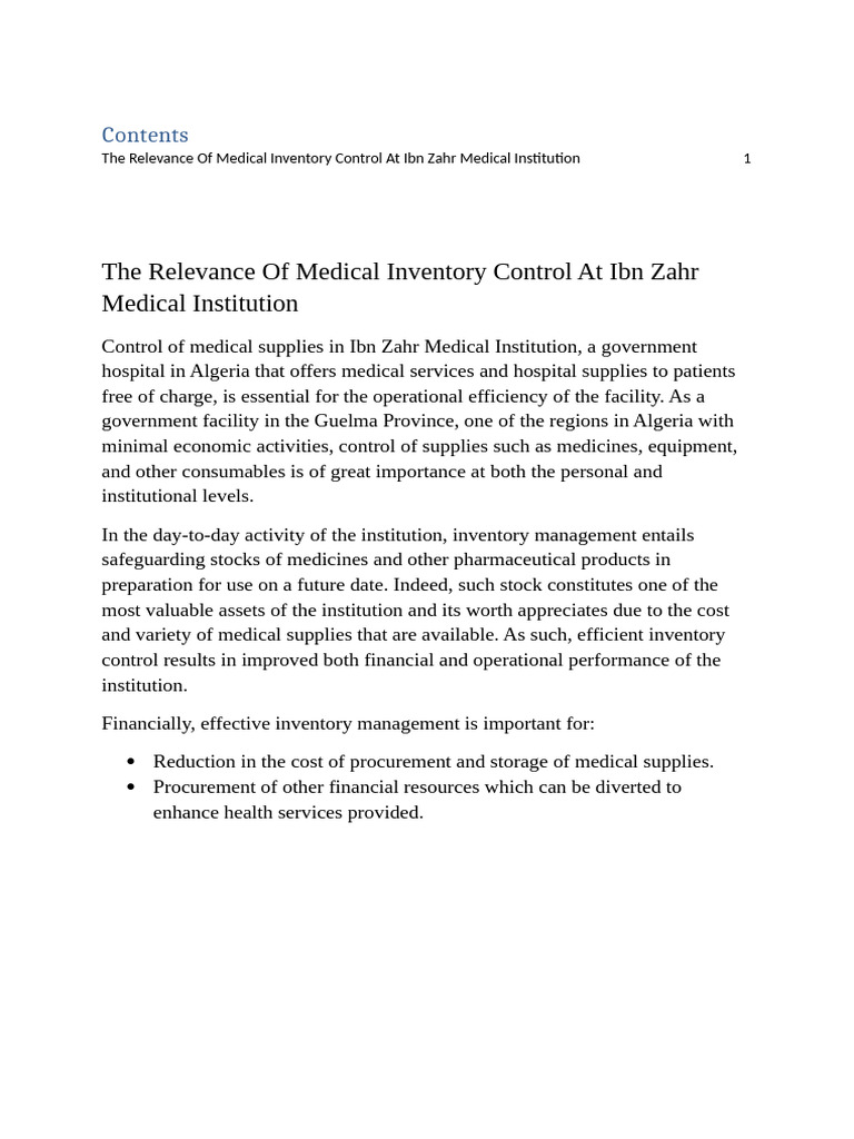 Intership Report | PDF