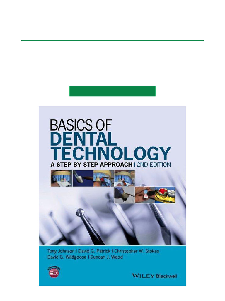 Etextbook Basics of Dental Technology A Step by Step Approach 2nd ...