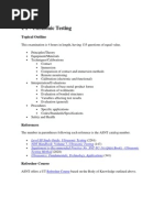 ASNT NDT Level III Certification Guide | PDF | Nondestructive Testing