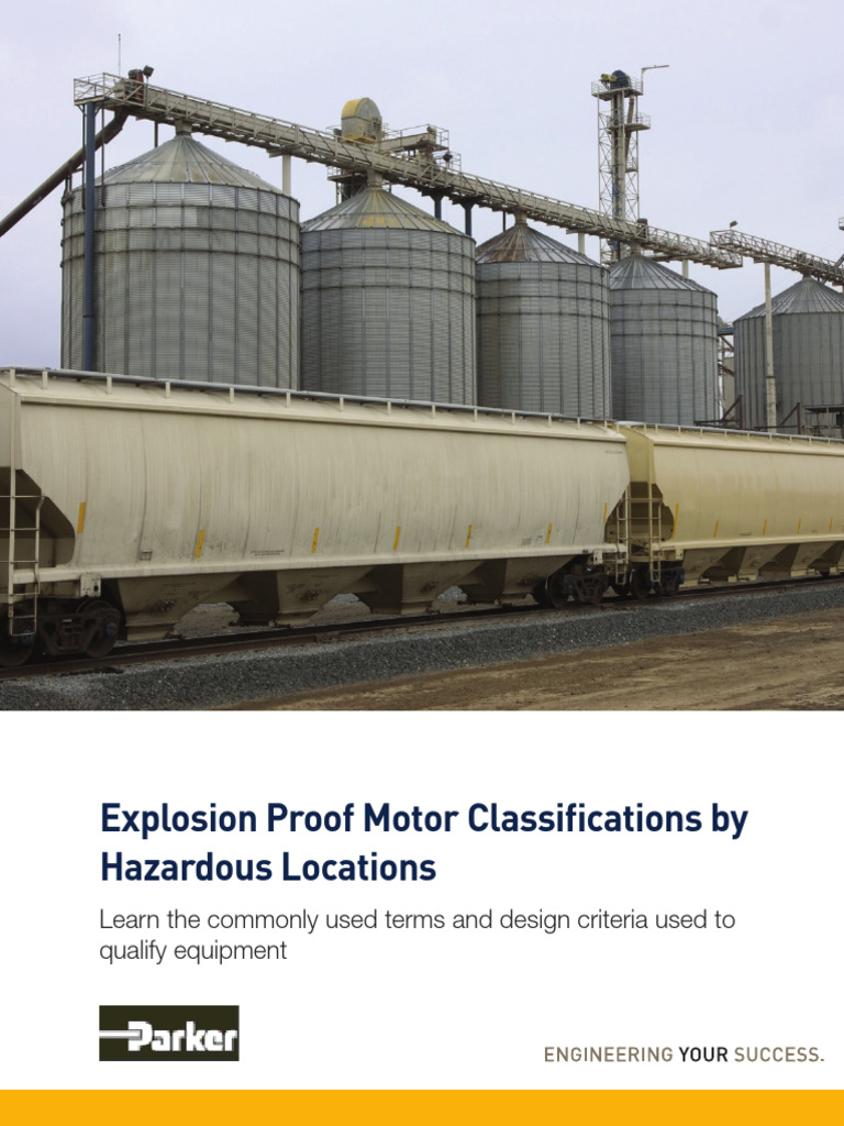 Explosion Proof Motor Classifications by Hazardous Locations - Parker ...