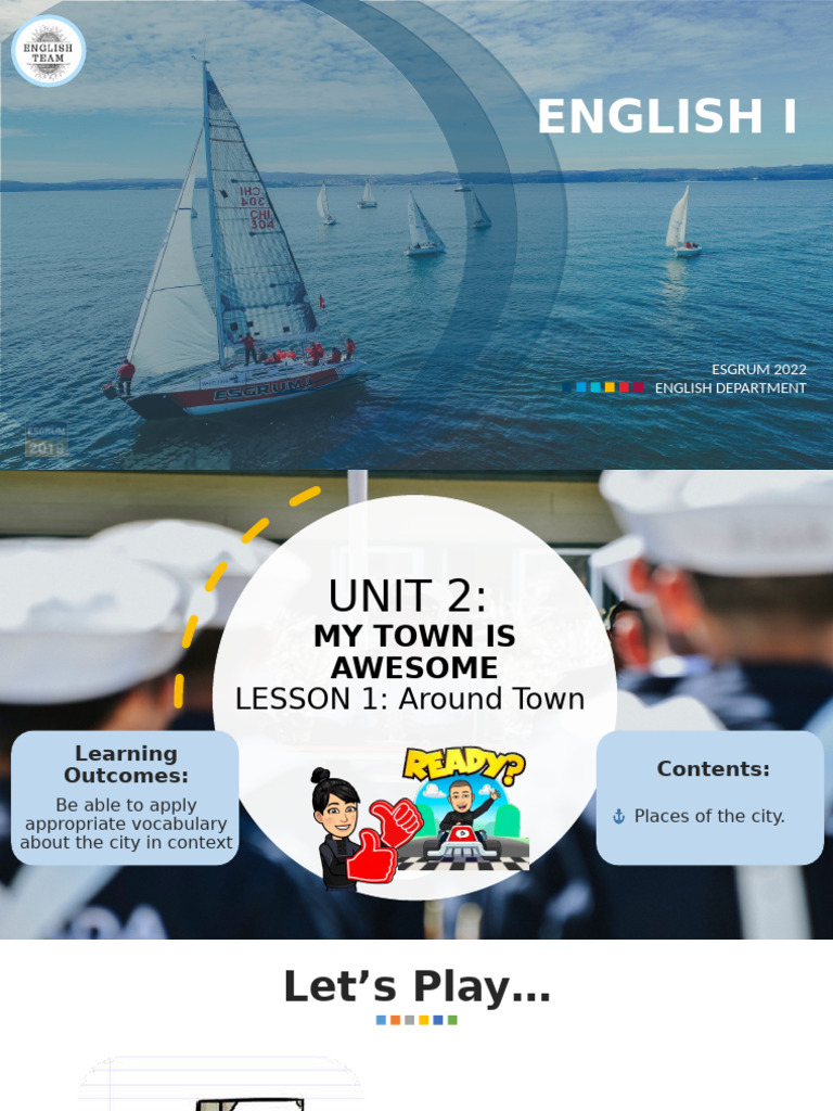 1-2 PPT Places in The City Unit 2 English I Freshmen | PDF | Language ...