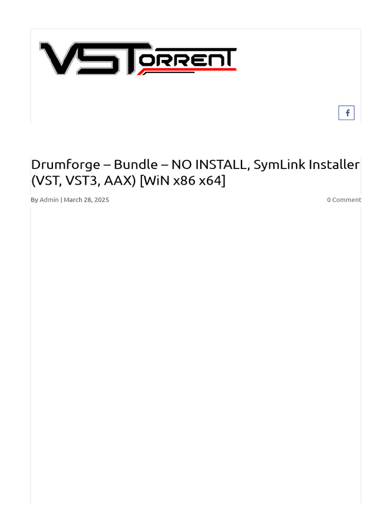 Drumforge - Bundle - NO INSTALL, SymLink Installer (VST, VST3, AAX) (WiN x86 x64) - VSTorrent ...