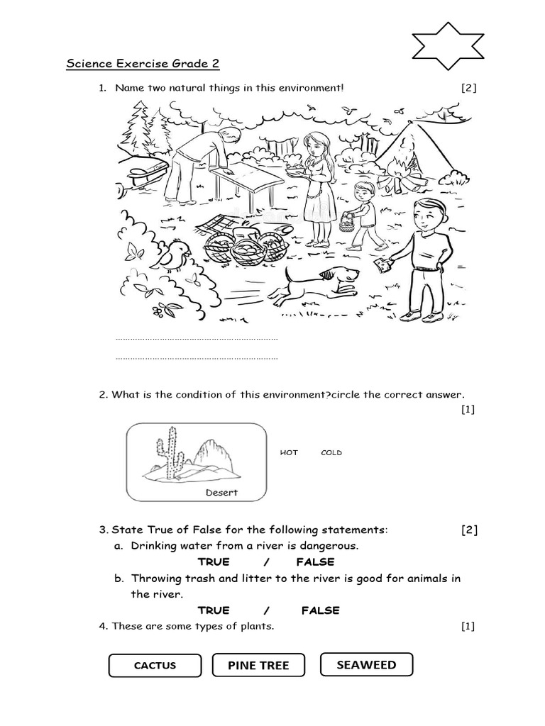 G2 Science Quiz Topic 1 | PDF