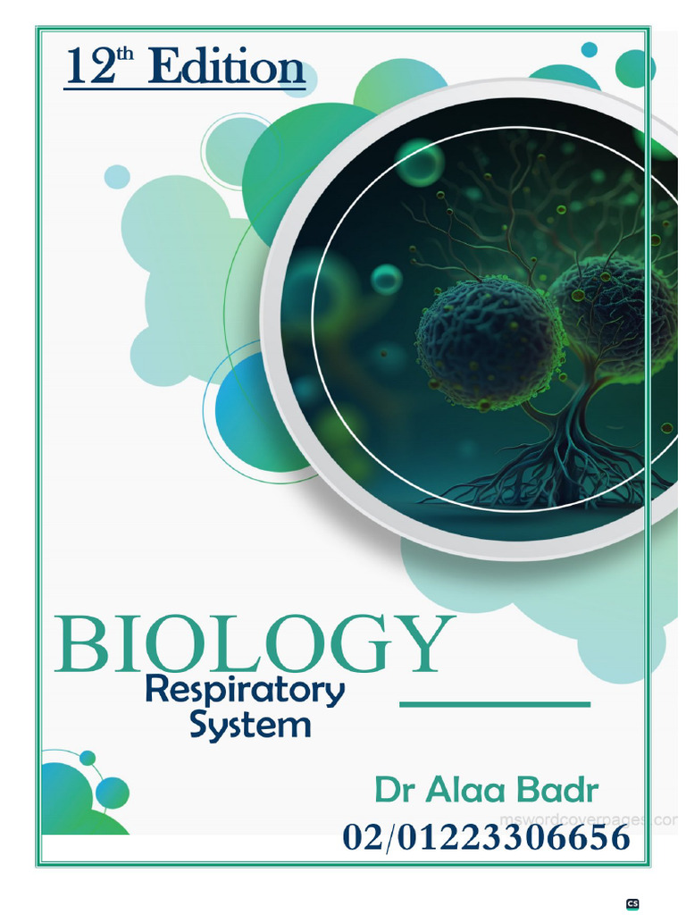Respiratory System-12th Edit - DR Alaa Badr | PDF