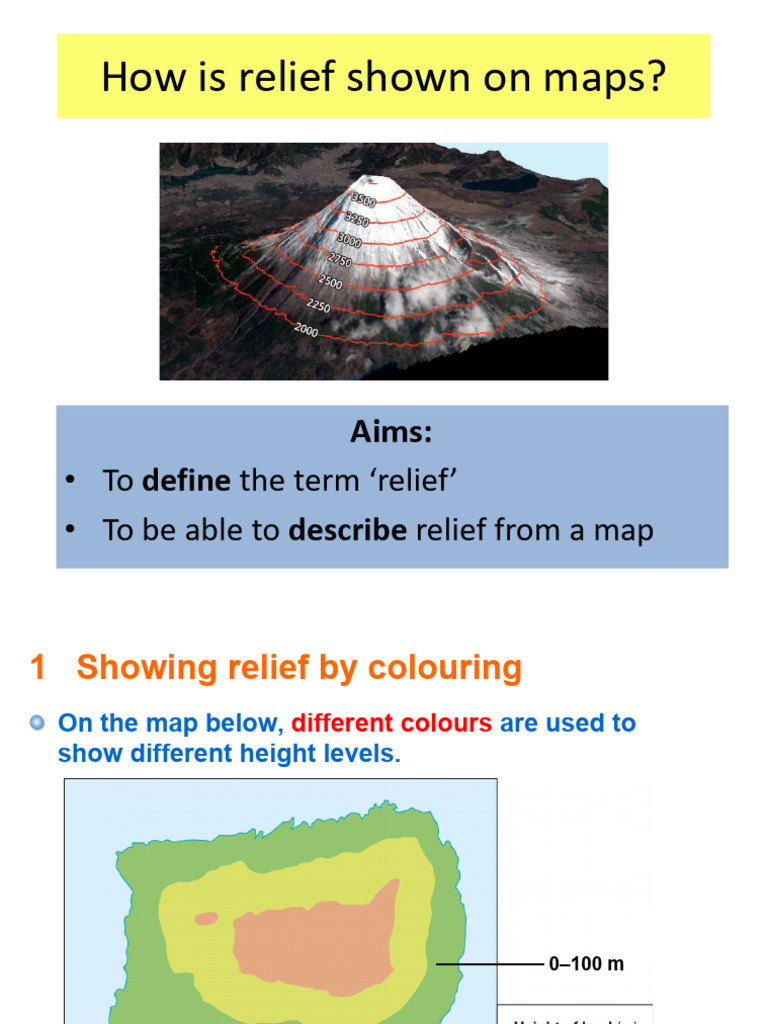 G6 Geography Contour Lines | PDF | Contour Line | Relief