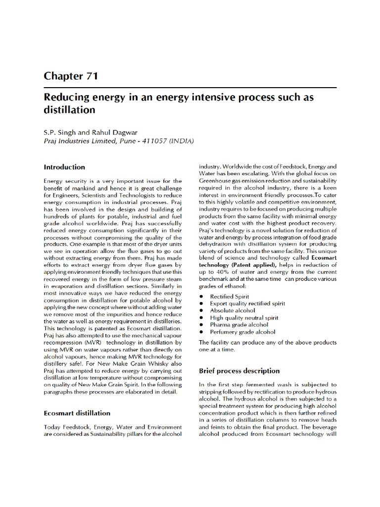 Process_module 11 A_Distillation | PDF