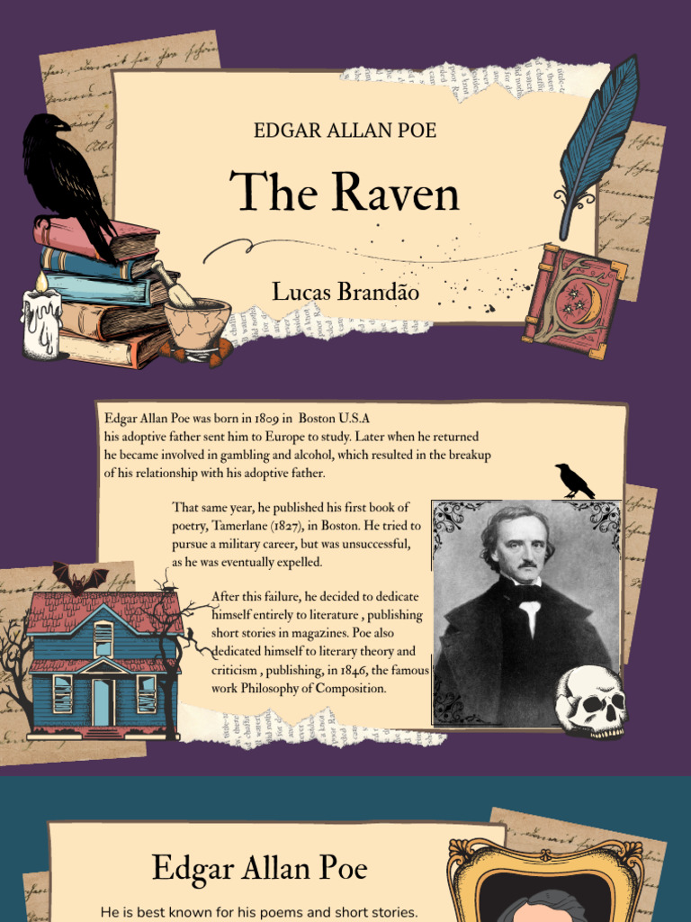 The Raven by Edgar Allan Poe | PDF | The Raven | Poetry