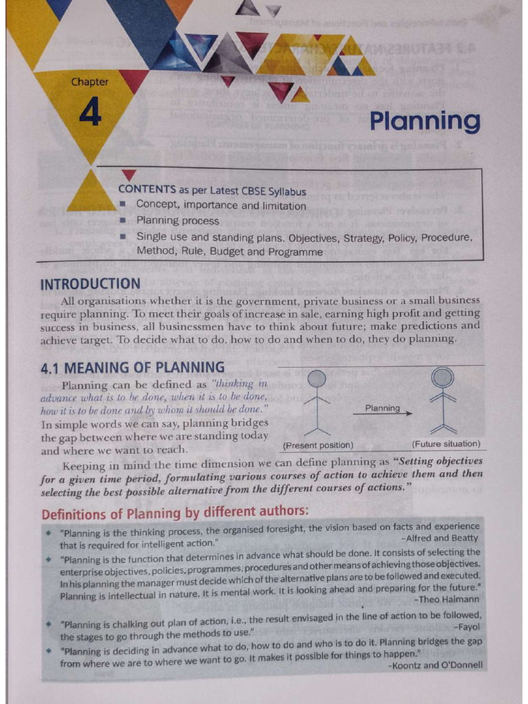 Planning | PDF