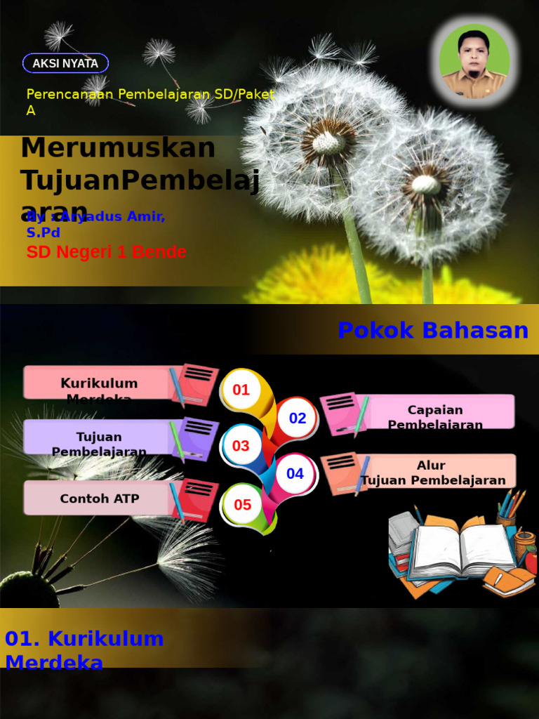 Dandelion Seeds Blowing PowerPoint Templates | PDF