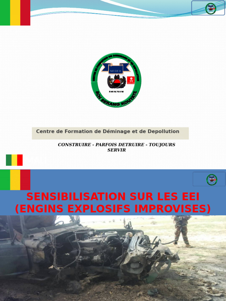 Sensibilisation EEI | PDF | Engin explosif improvisé | Insurrection