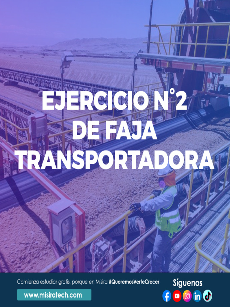 Ejercicio Faja Transportadora | PDF