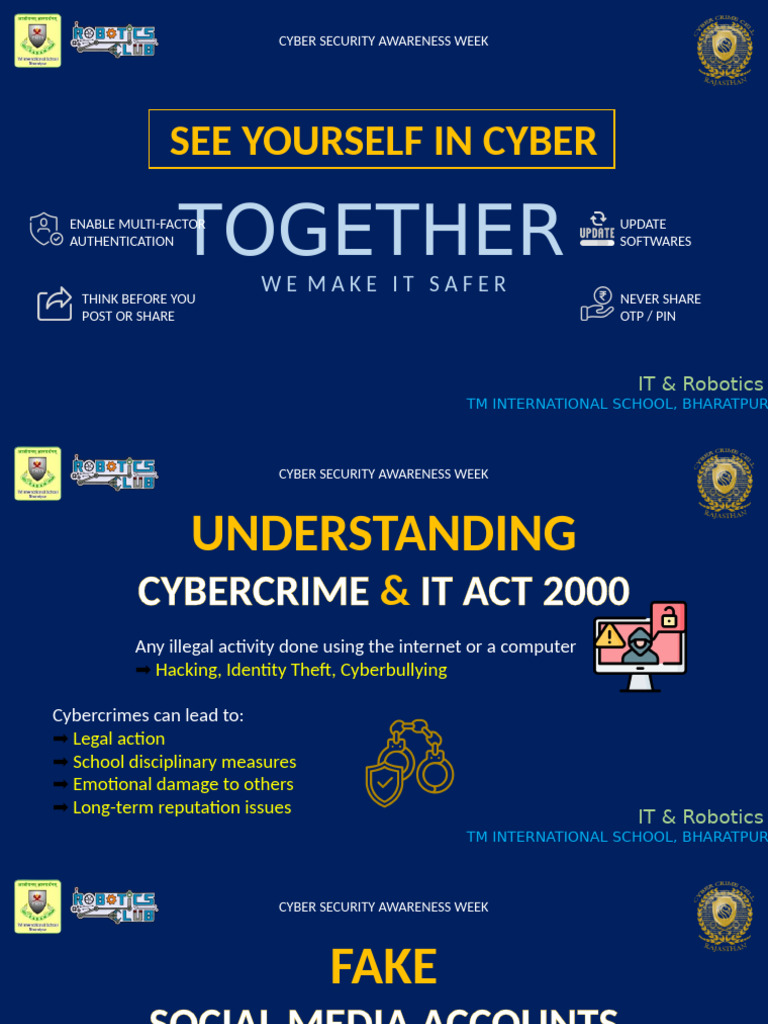 Cybersecurity Awareness for Students | PDF | Cybercrime | Security