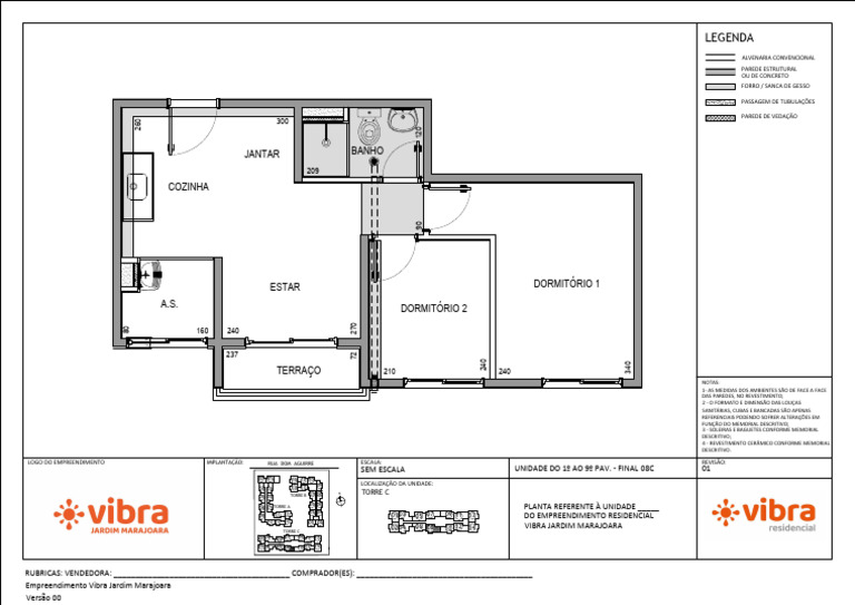 Planata de 40m - Marajoara - Torre C - Final 11 | PDF