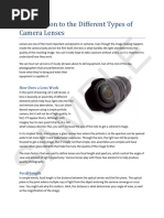 Lens Basics | PDF | Camera Lens | Camera