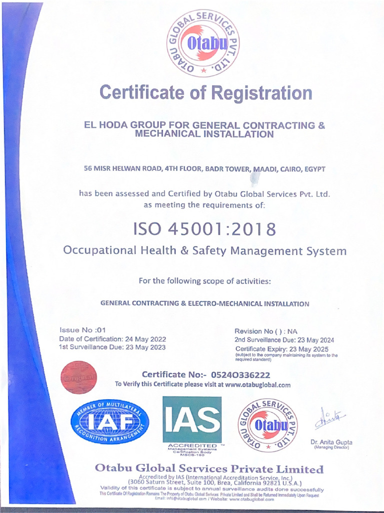 Iso 45001 | PDF