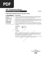 AP Chemistry Periodic Table and Formula Sheet 2024 | PDF | Acid ...