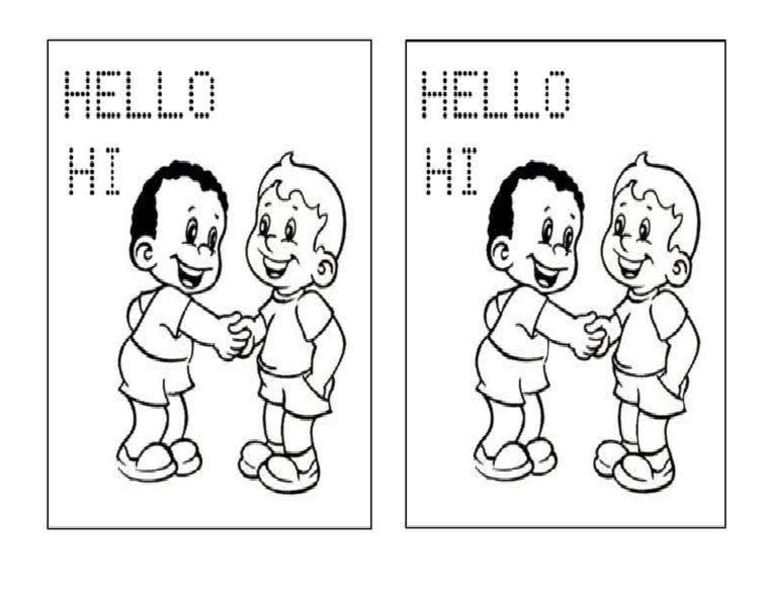 Greetings Saludos I Periodo | PDF