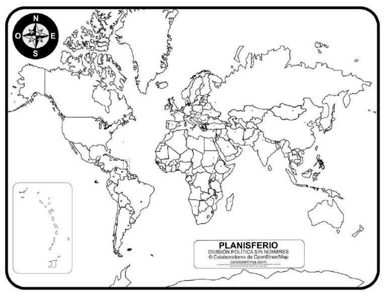Mapamundi Sin Nombres | PDF