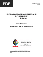 ECMO Overview and Management Guide | PDF | Circulatory System ...