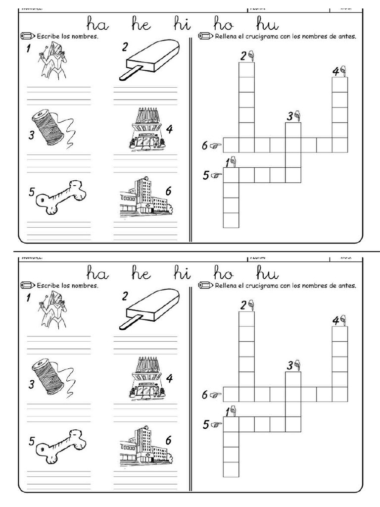 Letra H Español | PDF