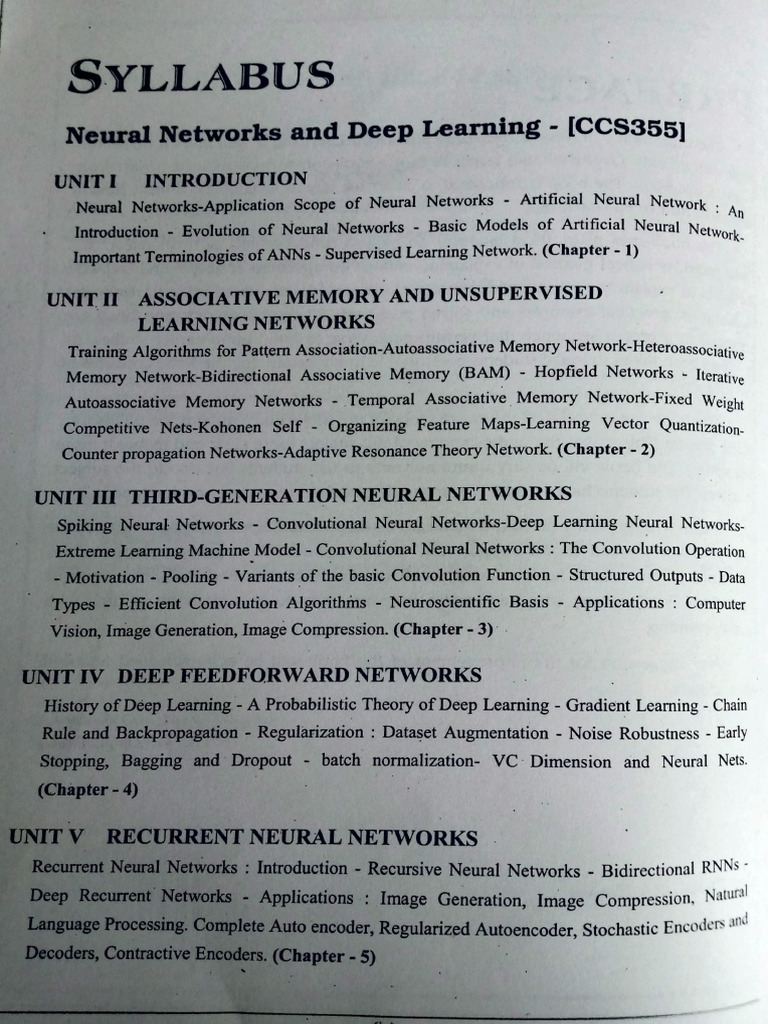 nndl-unit-1 | PDF