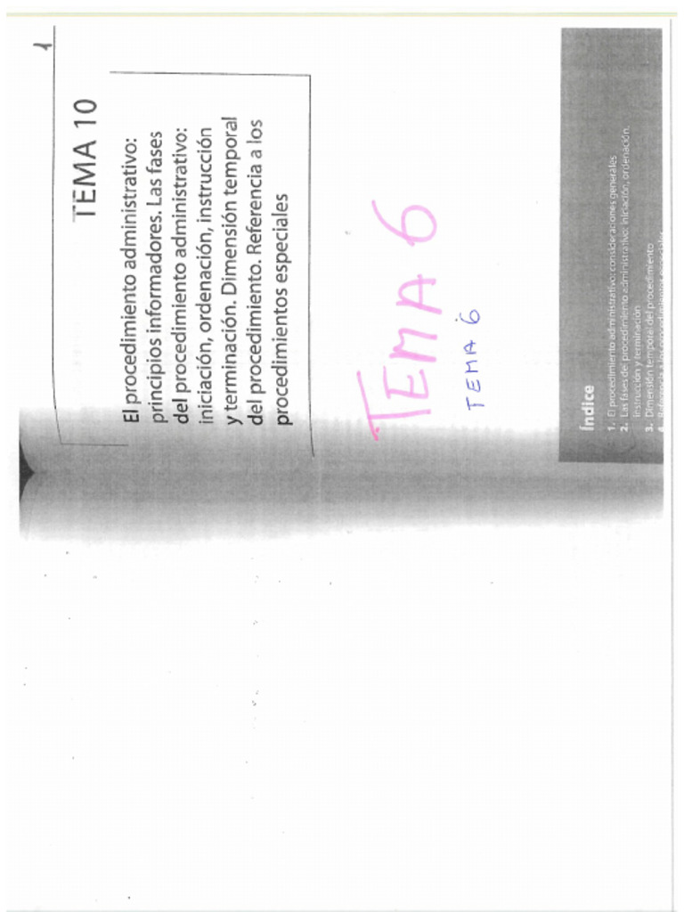 Tema 5 Procedimiento Administrativo | PDF