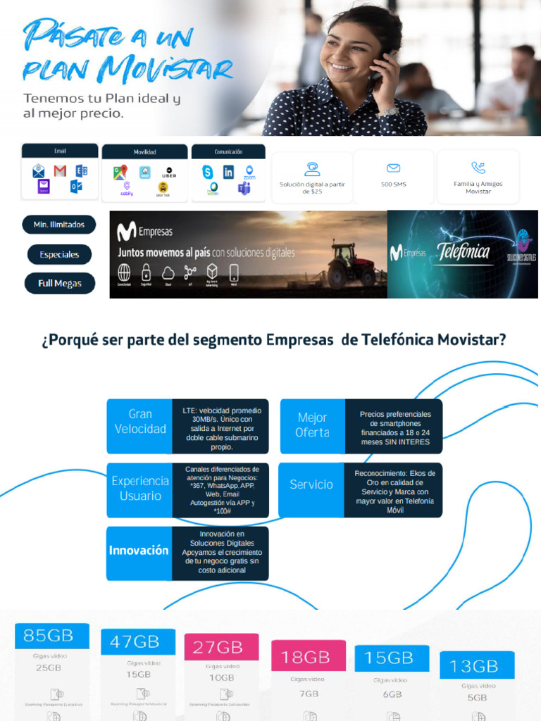 Presentacion Planes Movistar (5662) | PDF