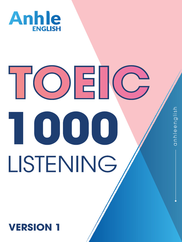 Toeic 1000 LC (Anhletoeic) | PDF