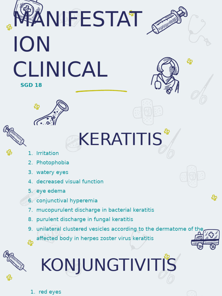 Manifestation Clinical Ing | PDF