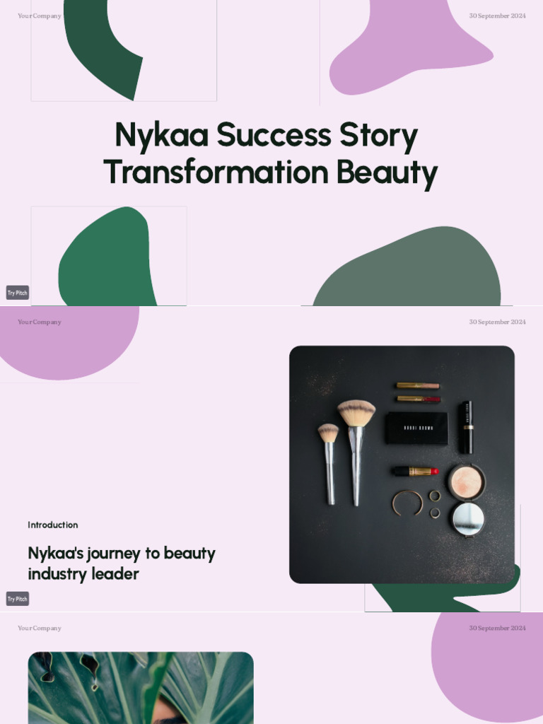 Nykaa Success Story Transformation Beauty | PDF | Mass Media | Business ...