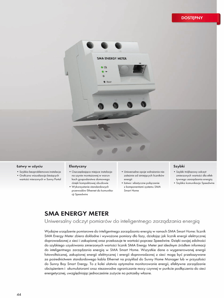Sma Energy Meter | PDF