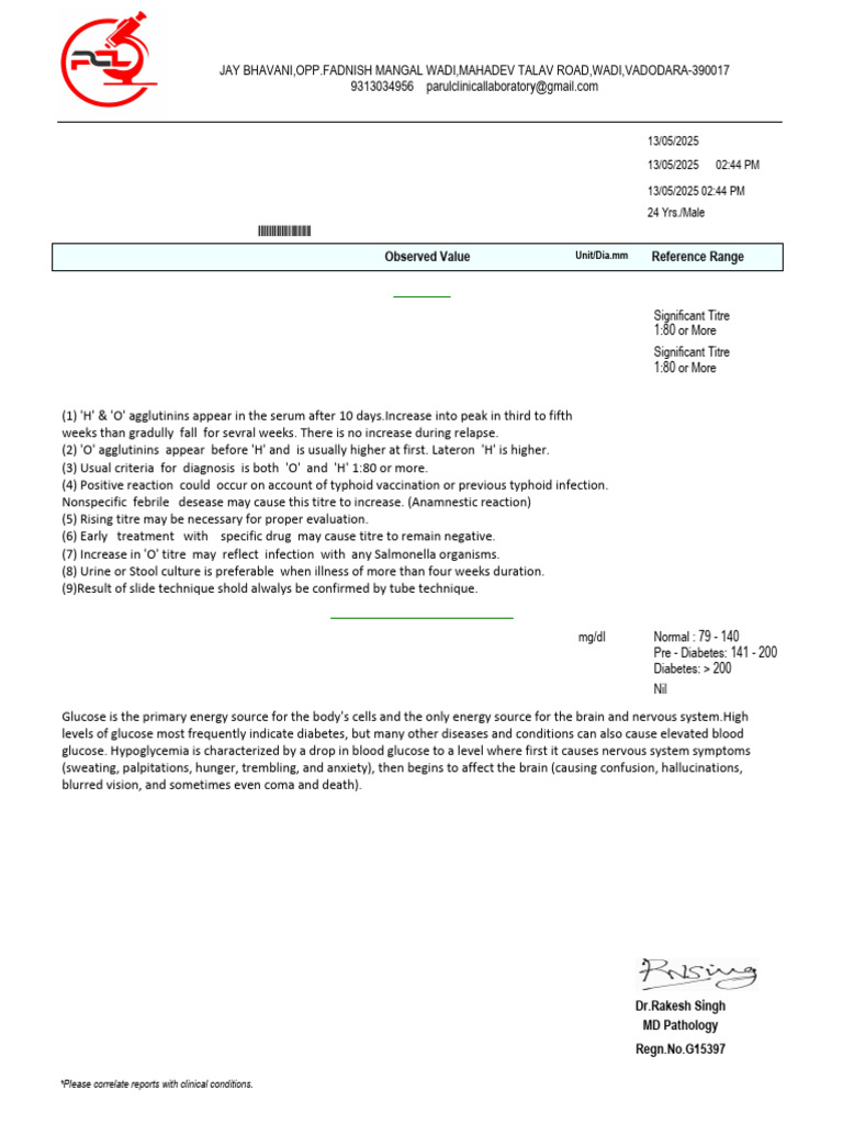 Mohit Prajapati-202505134 | PDF | C Reactive Protein | Human Diseases And Disorders