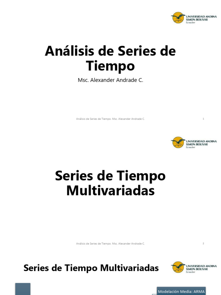 8 .Modelos VAR | PDF | Modelo autorregresivo | Estadísticas multivariantes