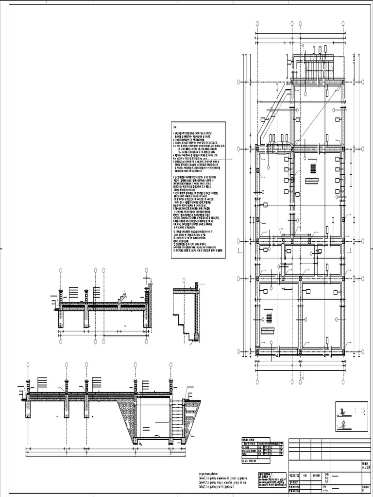 Scoala A1 R01 Plan Fundatii | PDF