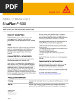 Hydroflex 30 Product Data Sheet | PDF | Building Engineering | Building ...