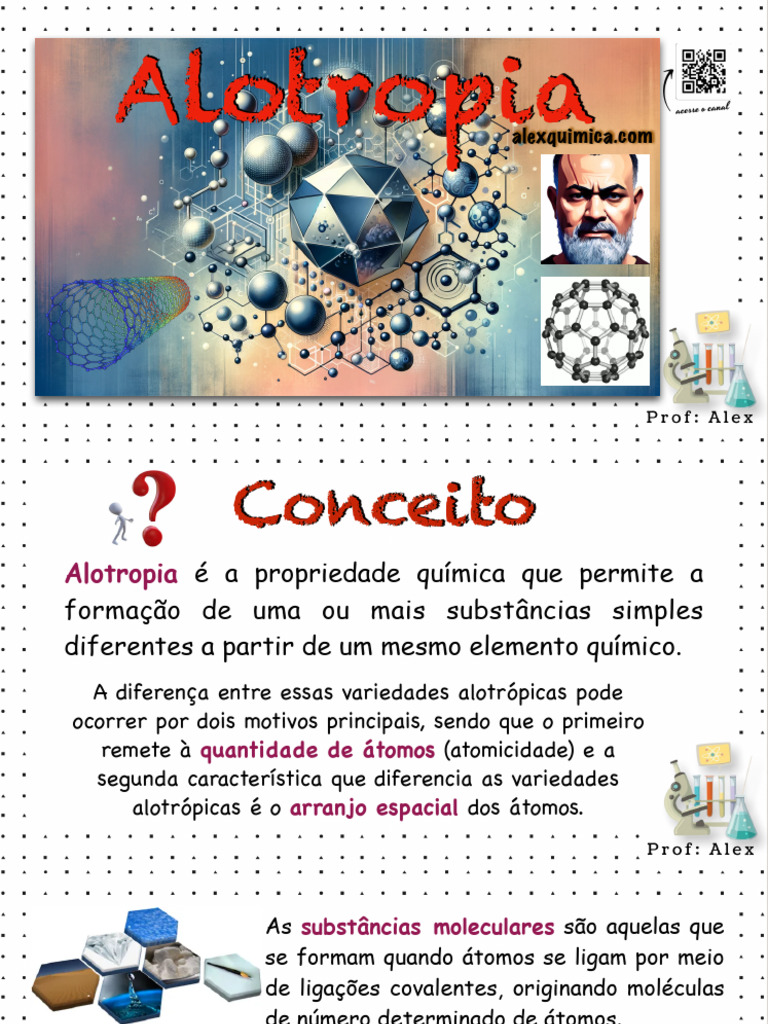 Alotropia 2024 | PDF | Carbono | Química Física
