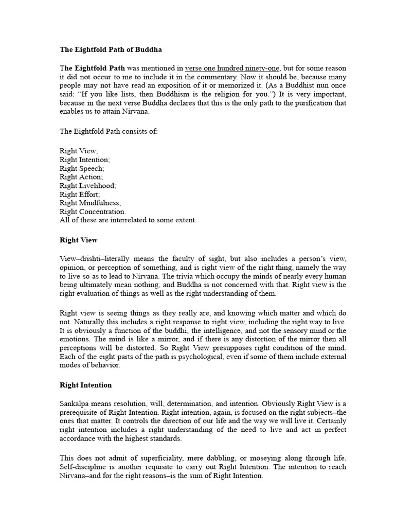 Buddha and Jain Darshan Unit 2 | PDF | Buddhahood | Noble Eightfold Path