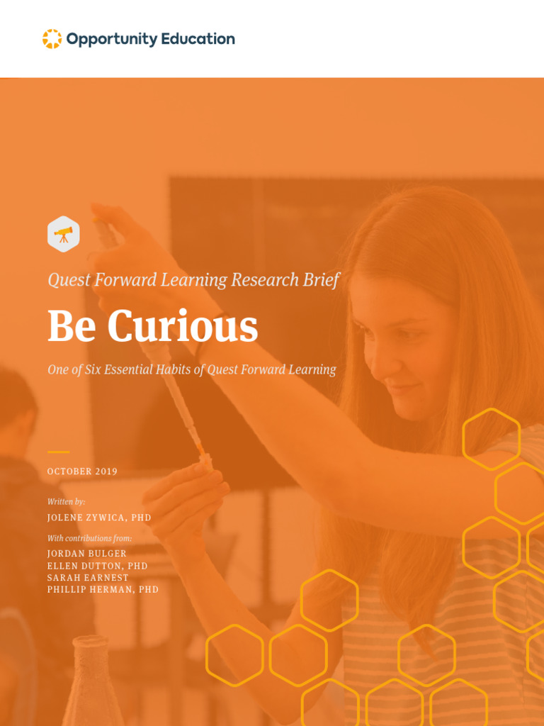 OE - Research Brief Be Curious | PDF | Curiosity | Learning