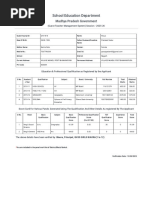 Kim Castro Military Format | PDF | Fee