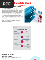 Blood Count Tracker | PDF | Chart | Spreadsheet