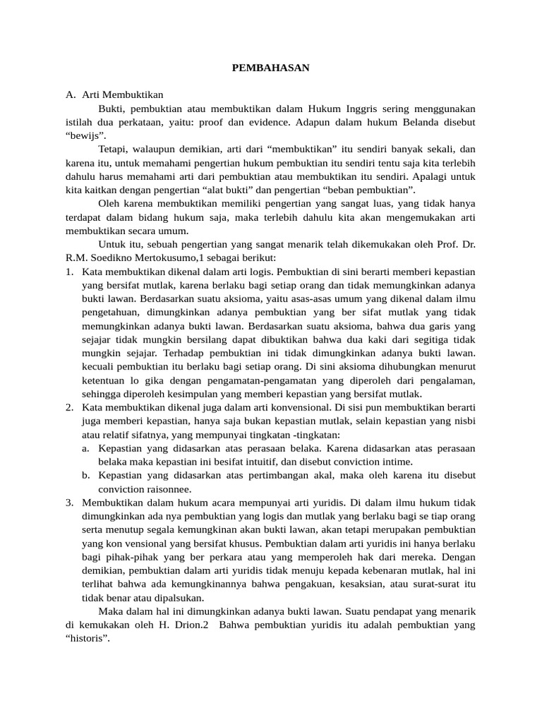 Hukum Acara Perdata | PDF