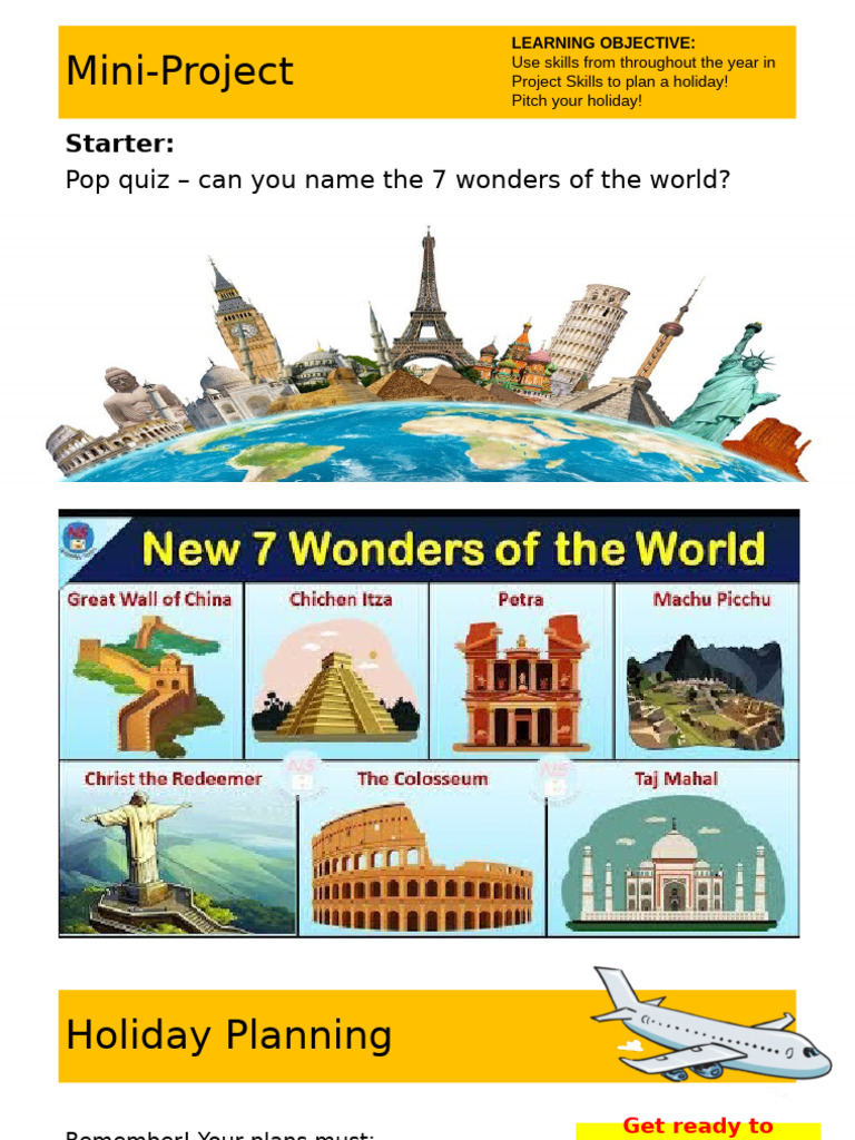 Holiday Planning Presentations | PDF