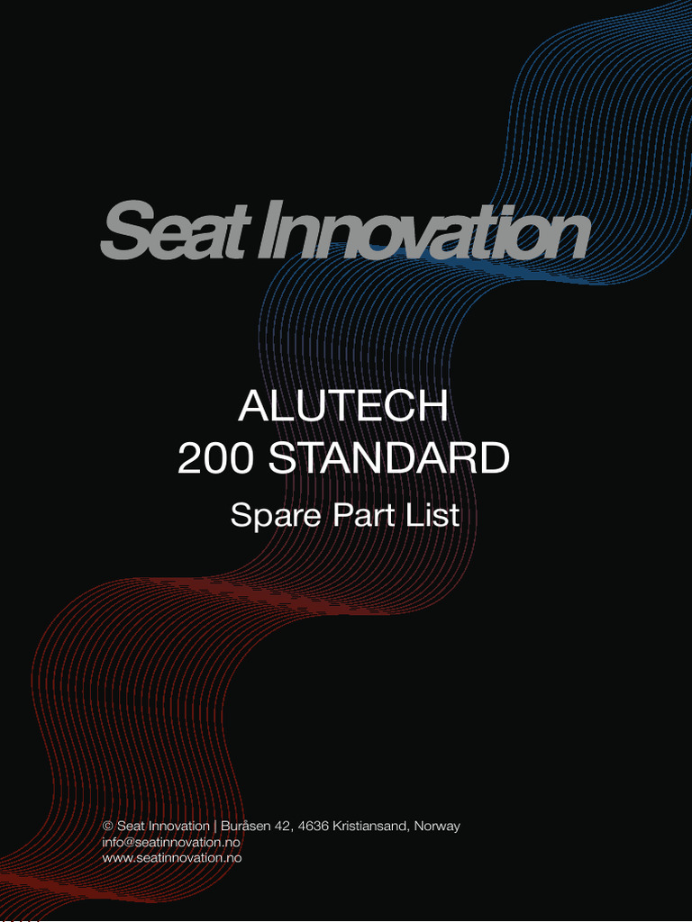 ALUTECH 200 Standard Spare Parts List | PDF