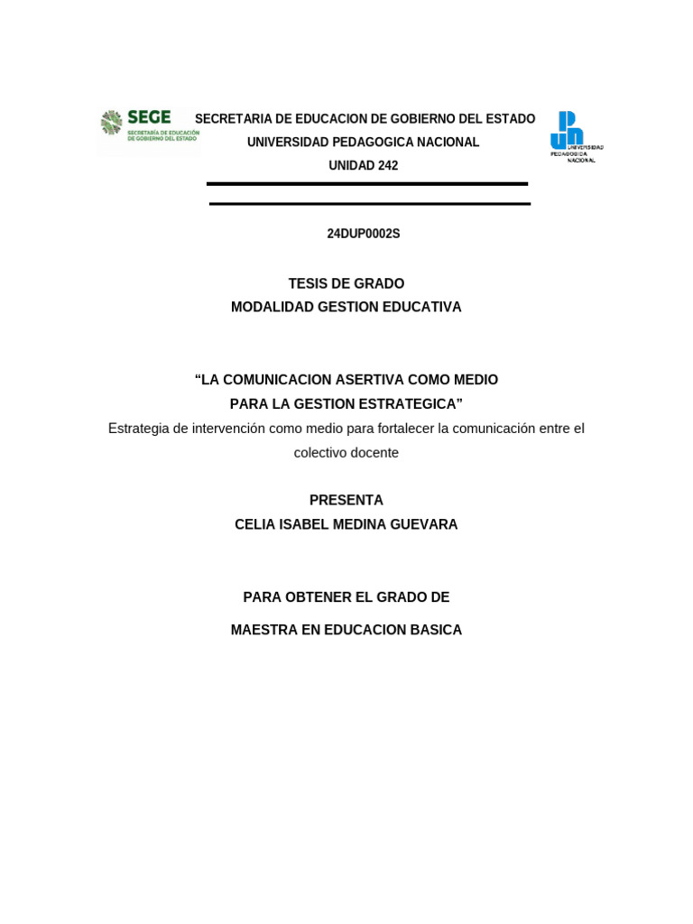 portada formal | PDF